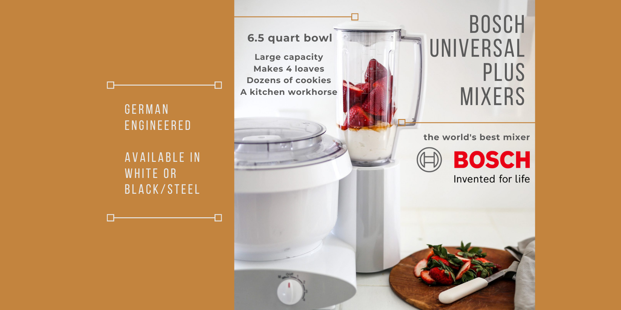 Canadian Bosch Universal Kitchen Machines - HealthyKitchens.com ...