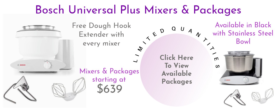 Canadian Bosch Universal Kitchen Machines - HealthyKitchens.com ...